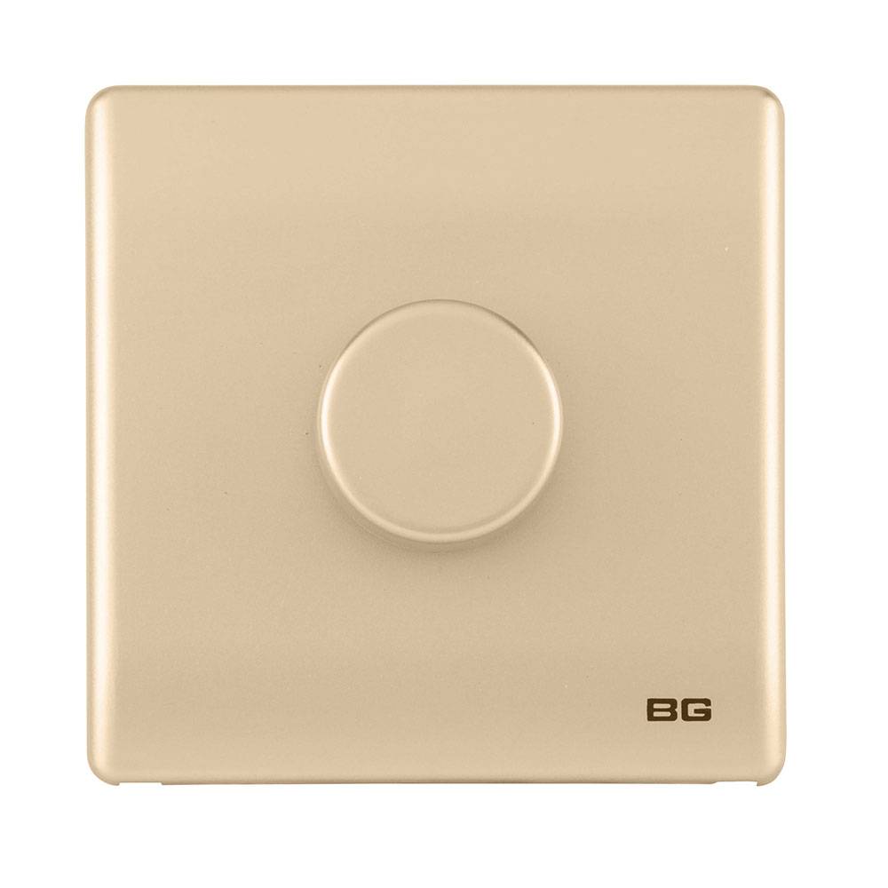 British General Neo Slimline 1 Gang 2 Way Push Dimmer Switch Lighting ...