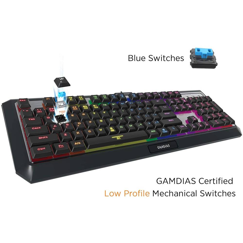 Gamdias Hermes P3 Mechanical Keyboard