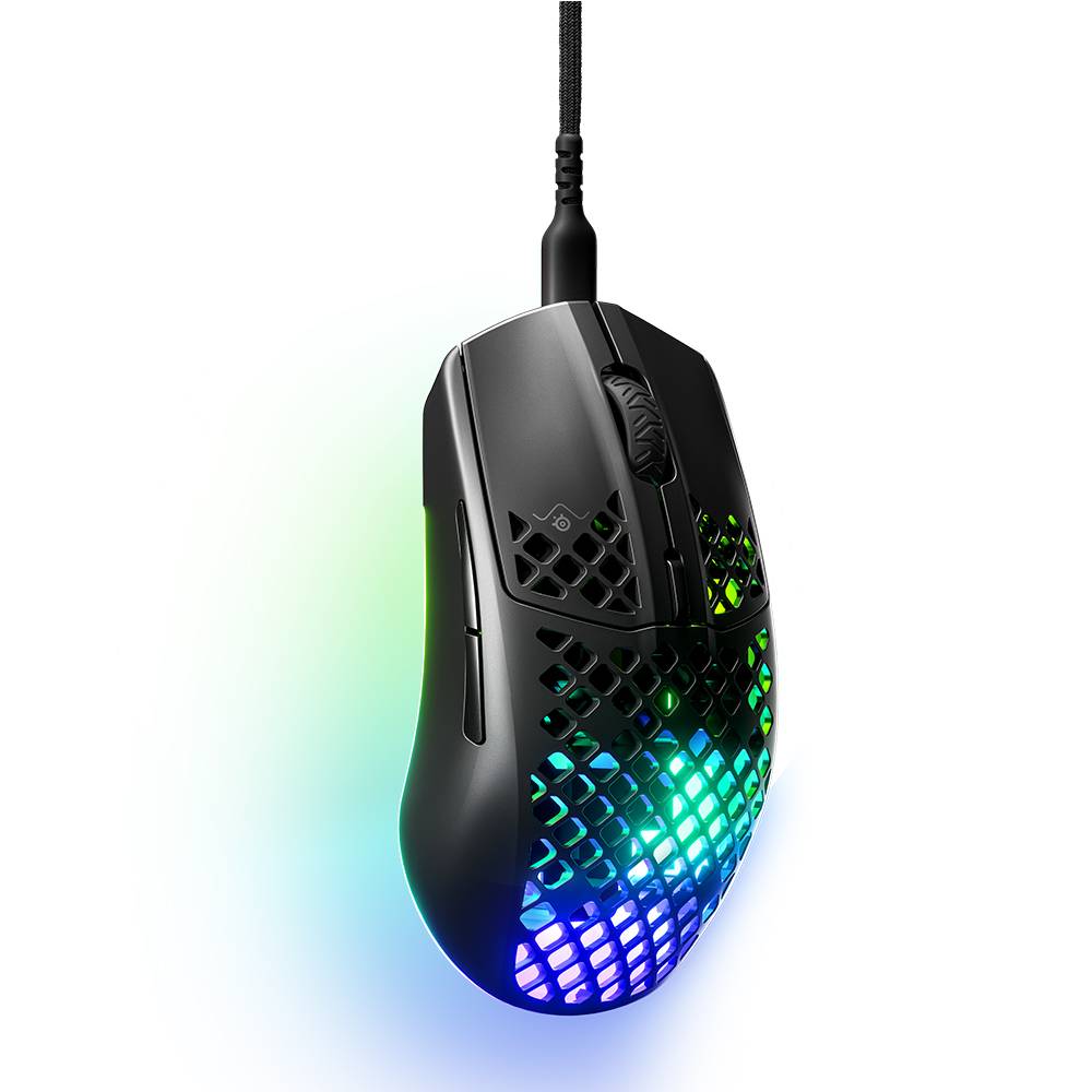SteelSeries Aerox 3 2022 Edition RGB Ultra Lightweight Gaming Mouse ...
