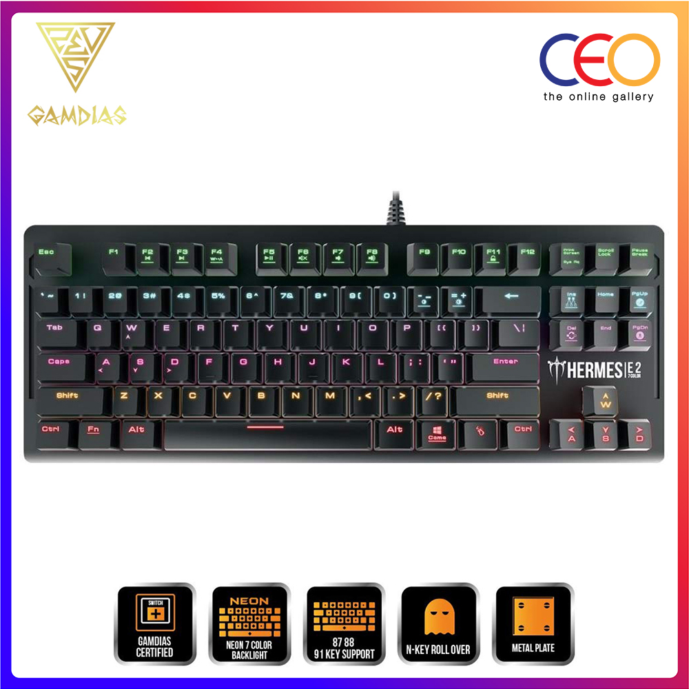Gamdias Hermes E2 Mechanical Keyboard